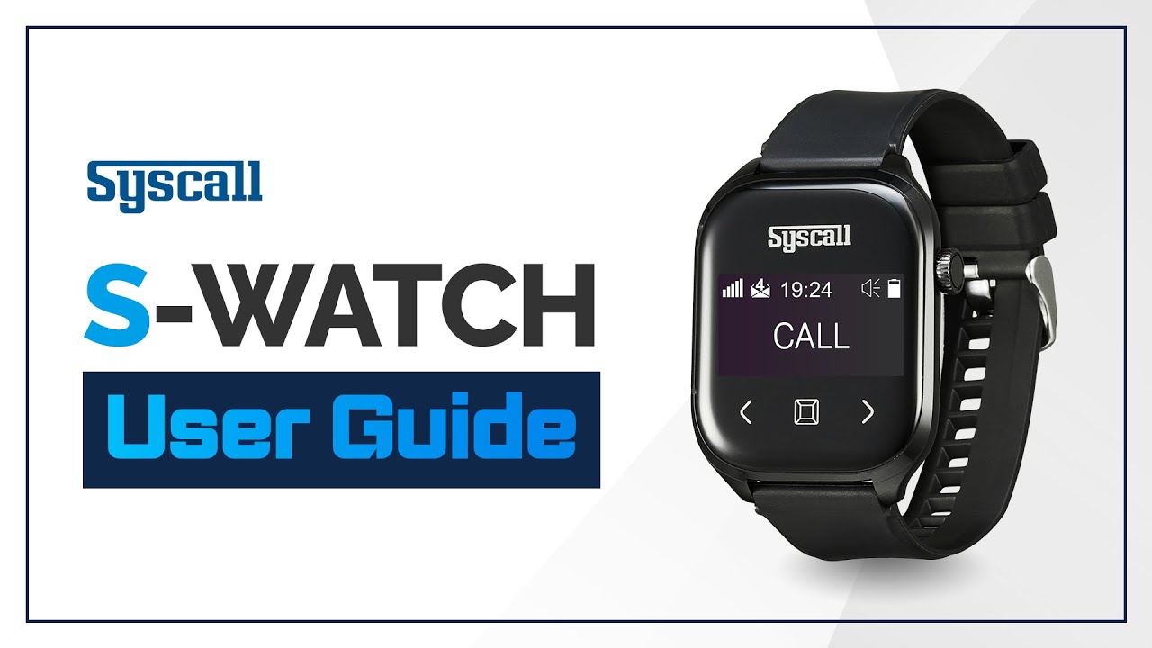 [SYSCALL] S-WATCH User Guide - YouTube