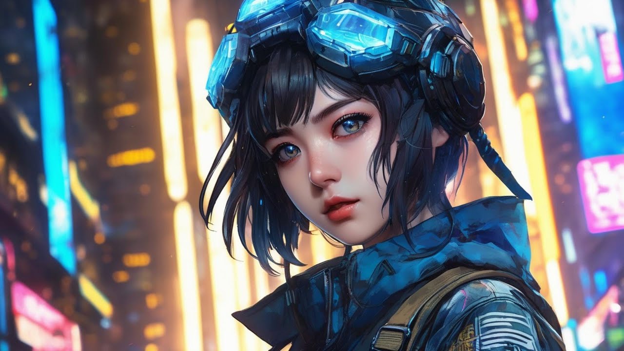 Full Throttle 🥽 Neo Tokyo Mix【 Cyberpunk / Industrial / Synthwave ...