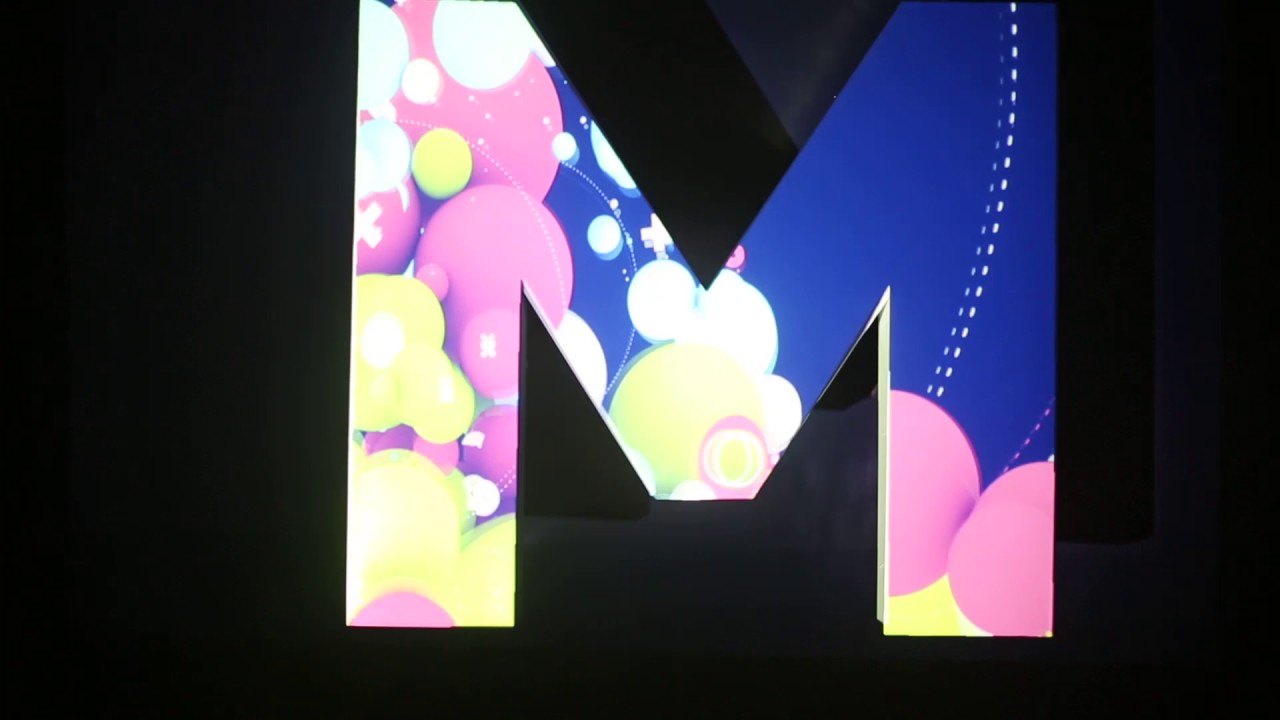 Logo Projection Mapping - YouTube