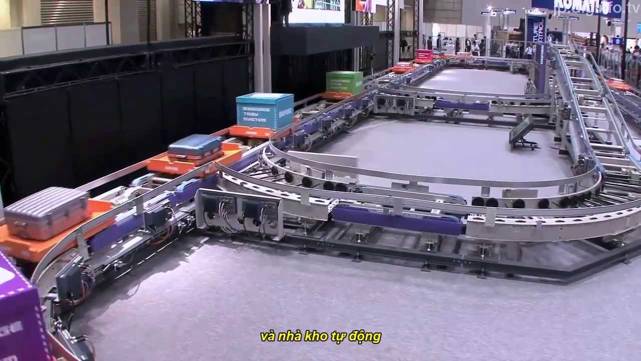 TechFocus ::: "Baggage Tray System" -- Hệ thống vận chuyển hành lý sân ...