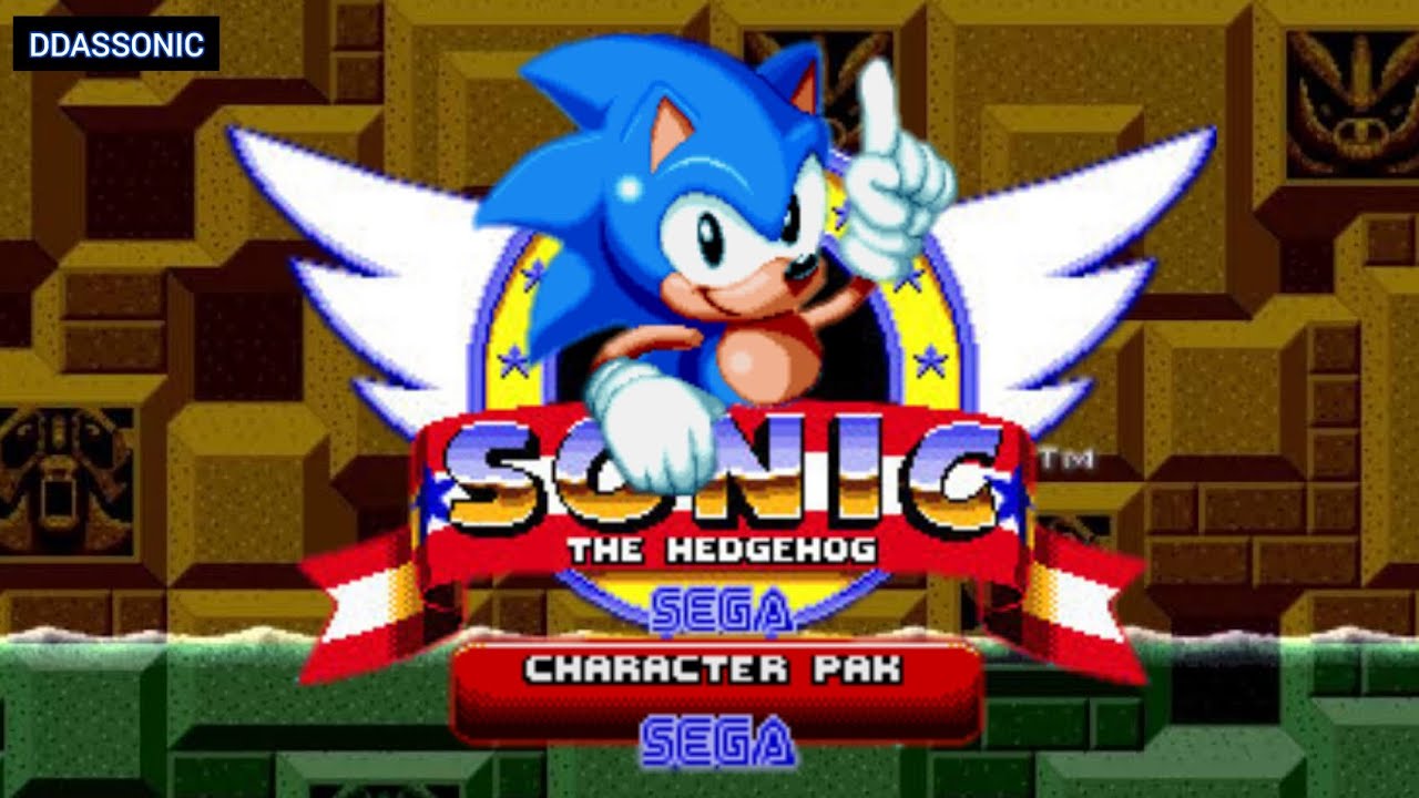 Sonic 1 Character Pak | Classic Sonic - Sonic Hack Longplay - YouTube