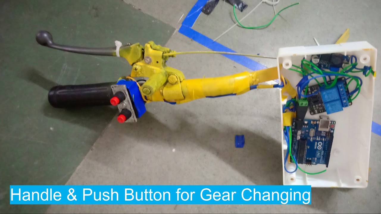 Automatic Pneumatic Gear Shifting Mechanical Final Year Project l ...