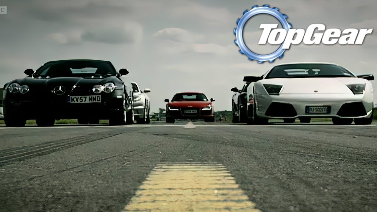 FUEL CRISIS Supercar RACE Top Gear | 4K 60fps AI Upscale #topgear # ...