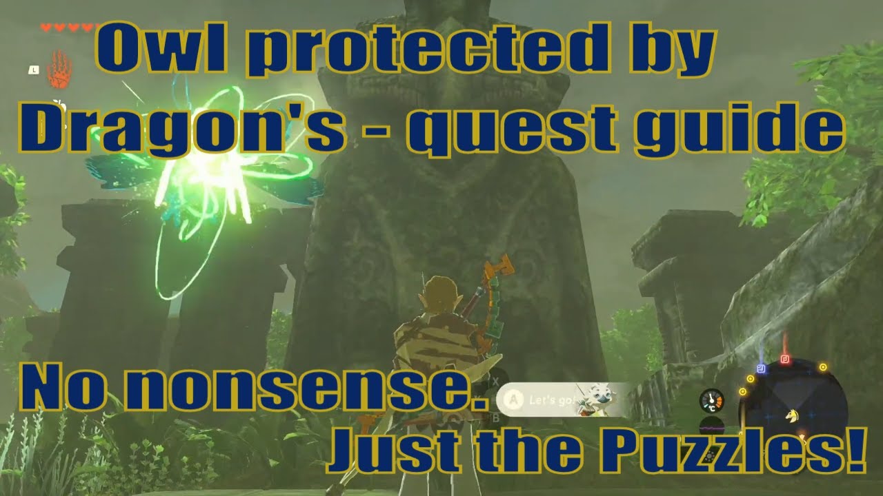 The Owl Protected by the Dragons quest guide - Thyphlo Ruins | Zelda ...