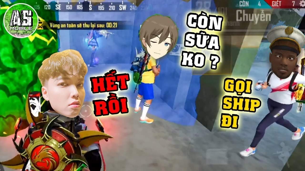 [Free Fire] Khi Cả Team Bị Thiếu Sữa ... | AS Mobile - YouTube