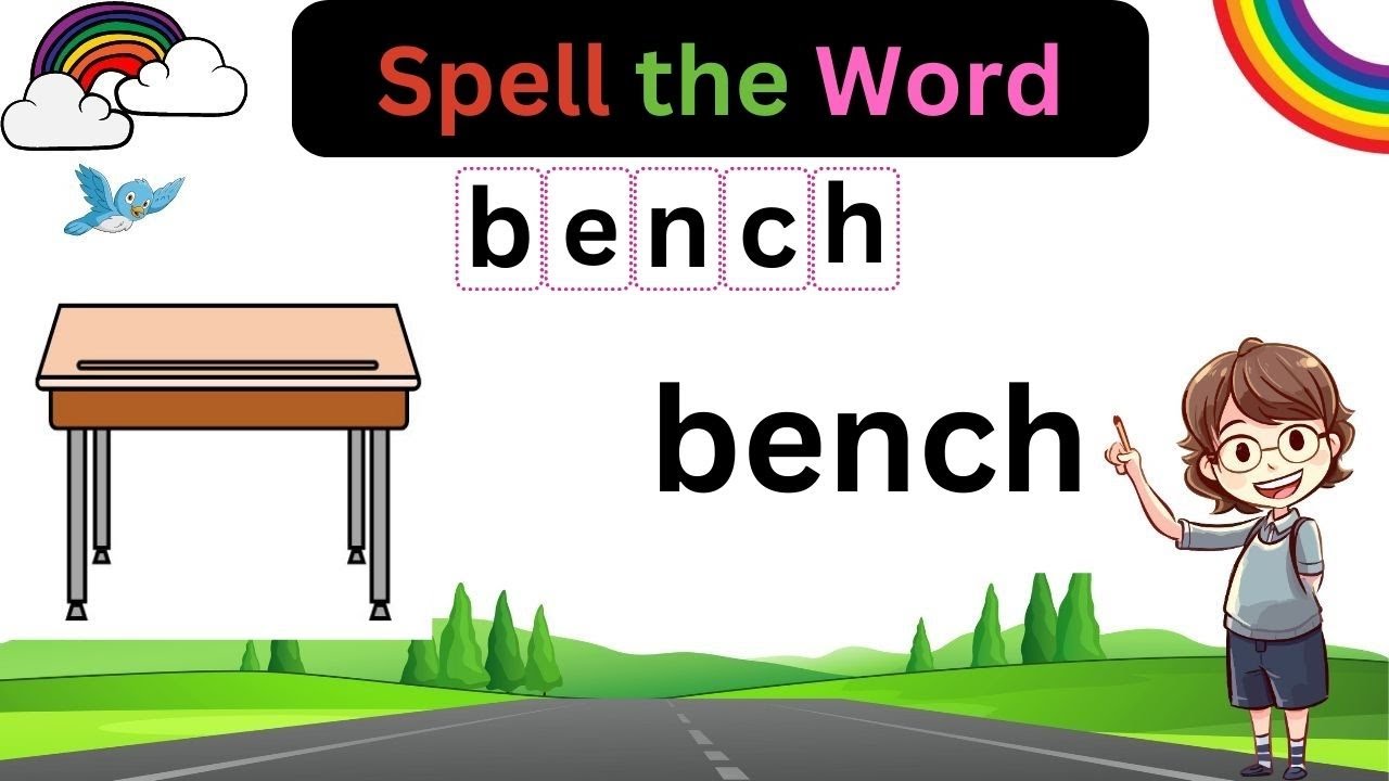 Learn how to spell basic words | Common words I Learn how to spell ...