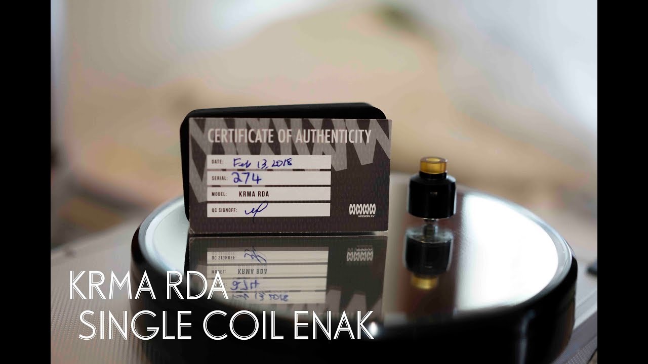 KRMA RDA BY MISSION XV SINGLE COIL ENAK | REVIEW INDONESIA | JAVA PRIDE ...