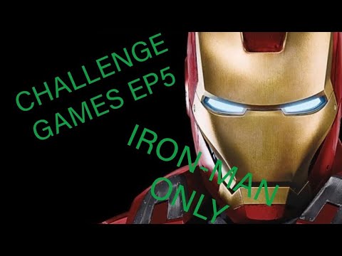 IRON-MAN ONLY CHALLENGE GAMES EP5 - YouTube