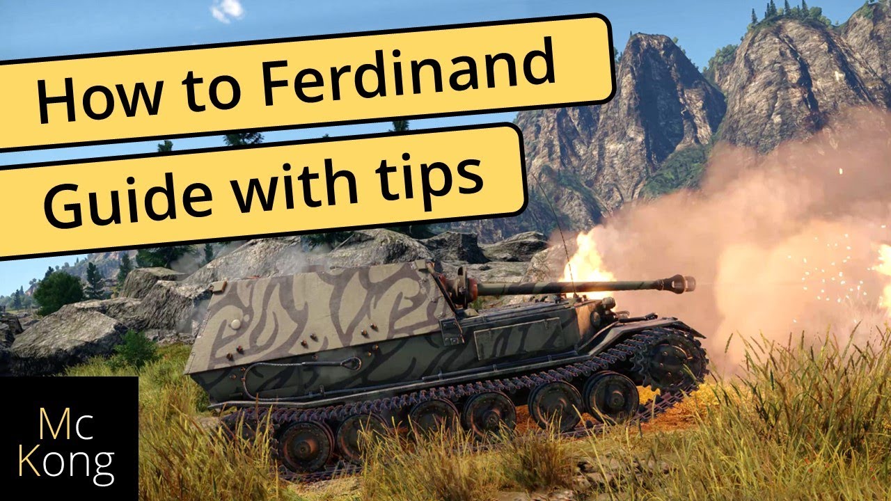 War thunder how to play Ferdinand - Guide with tips for realistic ...