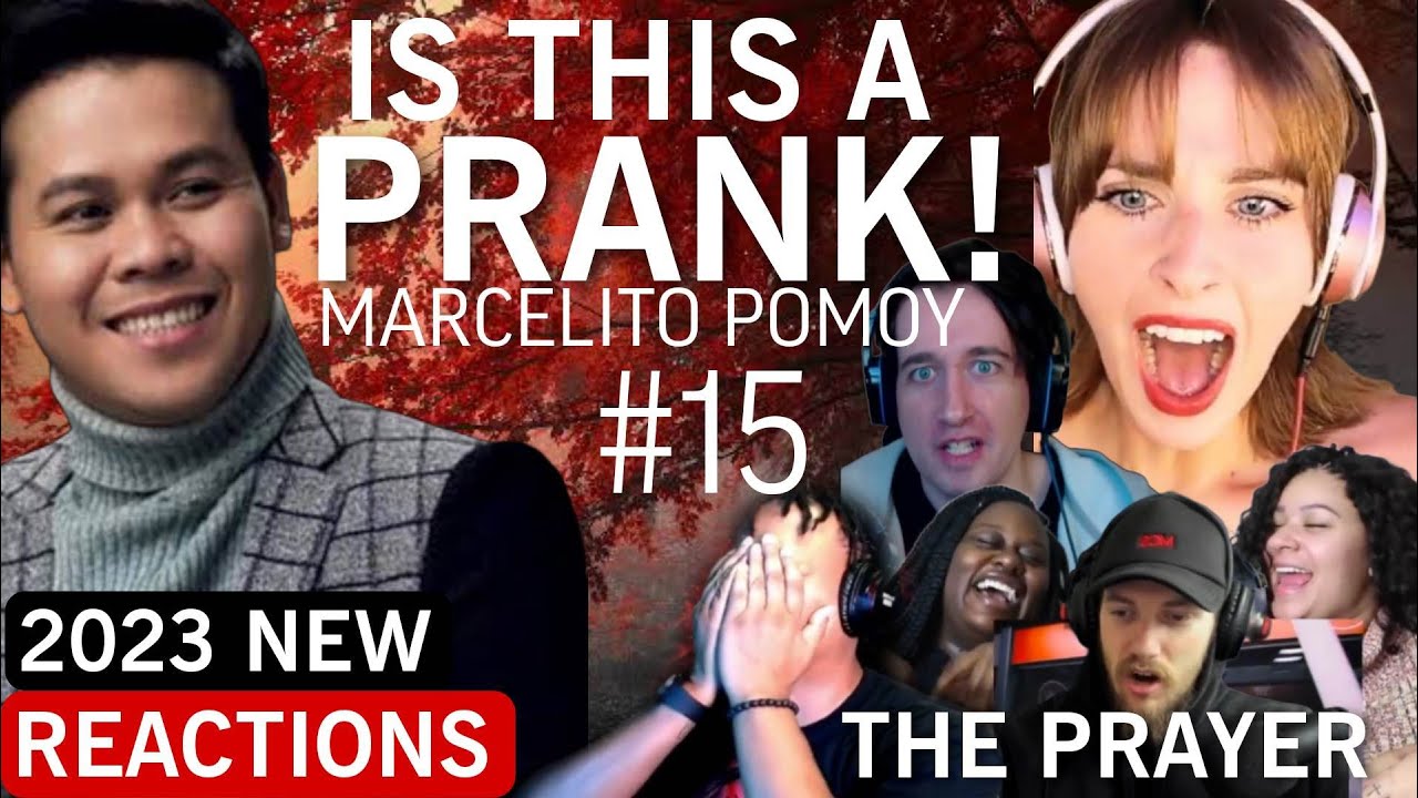 2023 NEW REACTIONS #15 | Marcelito Pomoy sings The Prayer (Celine Dion ...