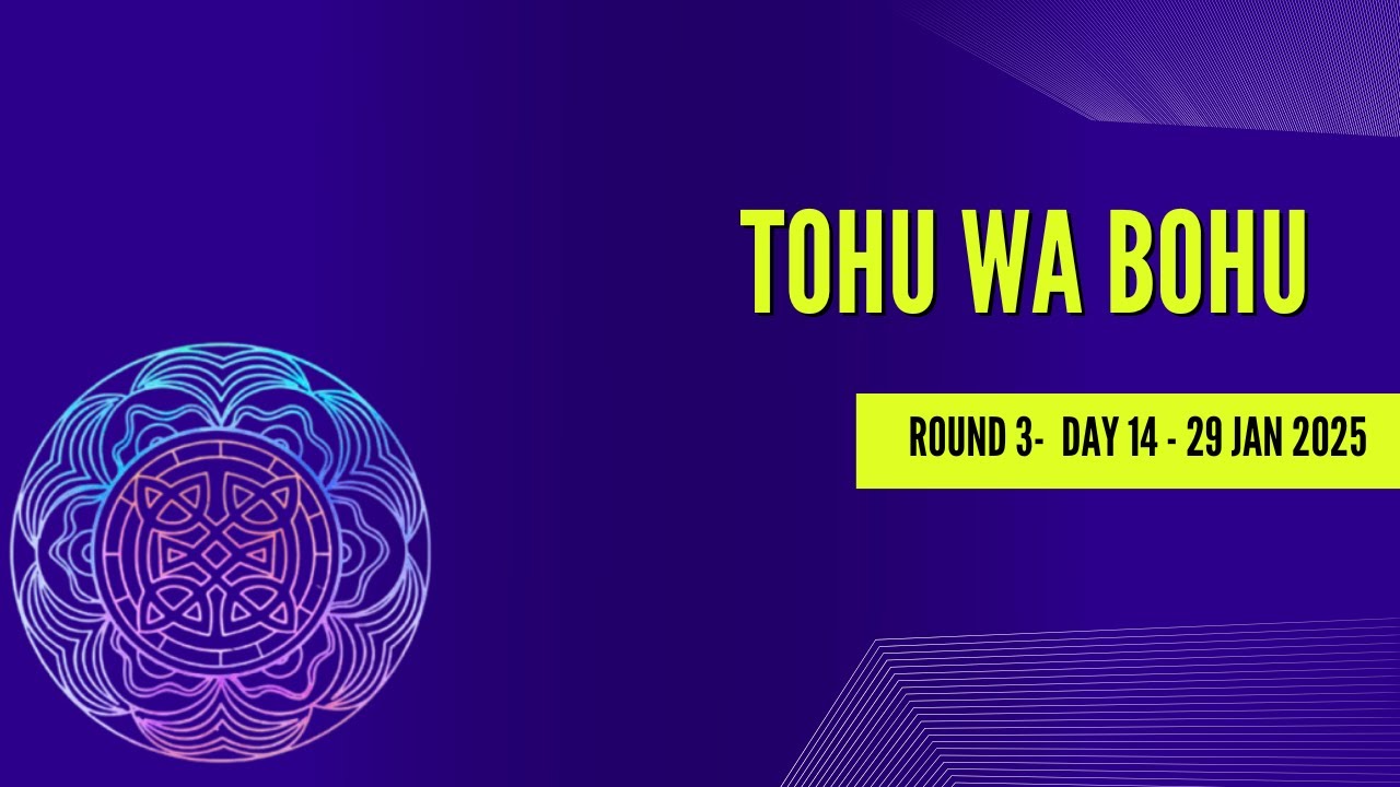 Tohu Wa Bohu Round 3 - Day 14 - YouTube