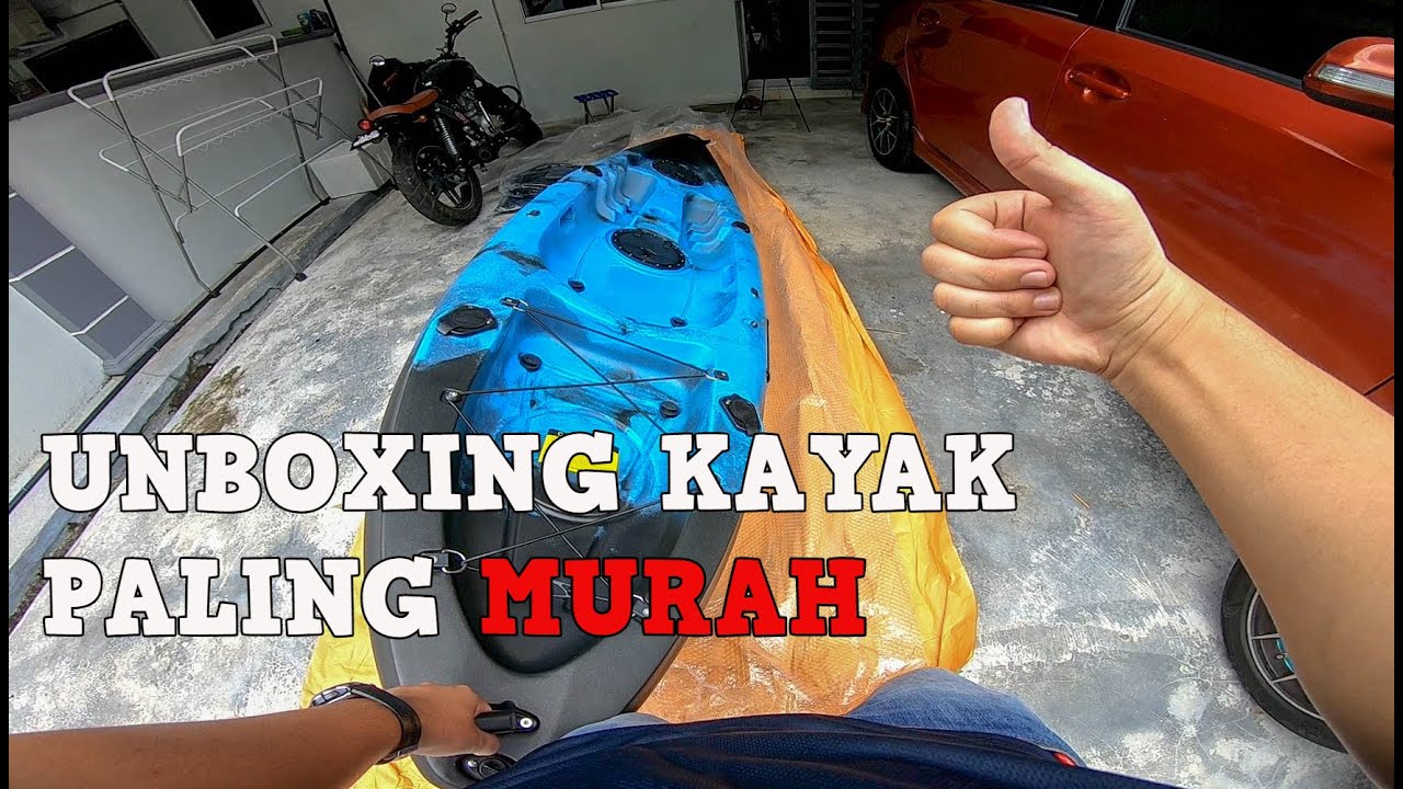 Unboxing KAYAK FISHING paling MURAH di Malaysia! MAG M6 Basic - YouTube