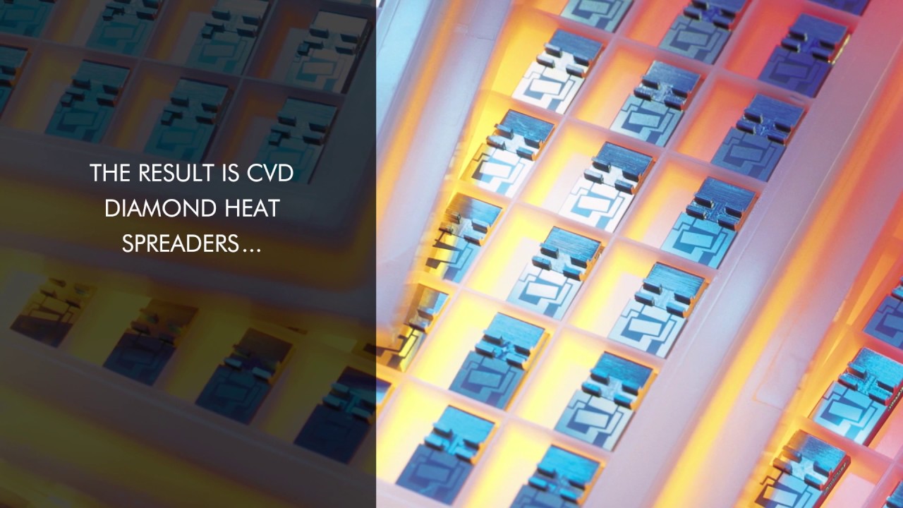 CVD Diamond Heat Spreaders - YouTube