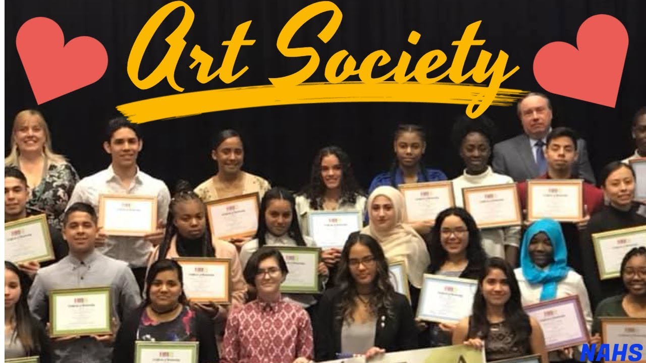 National Arts Honors Society NAHS - YouTube