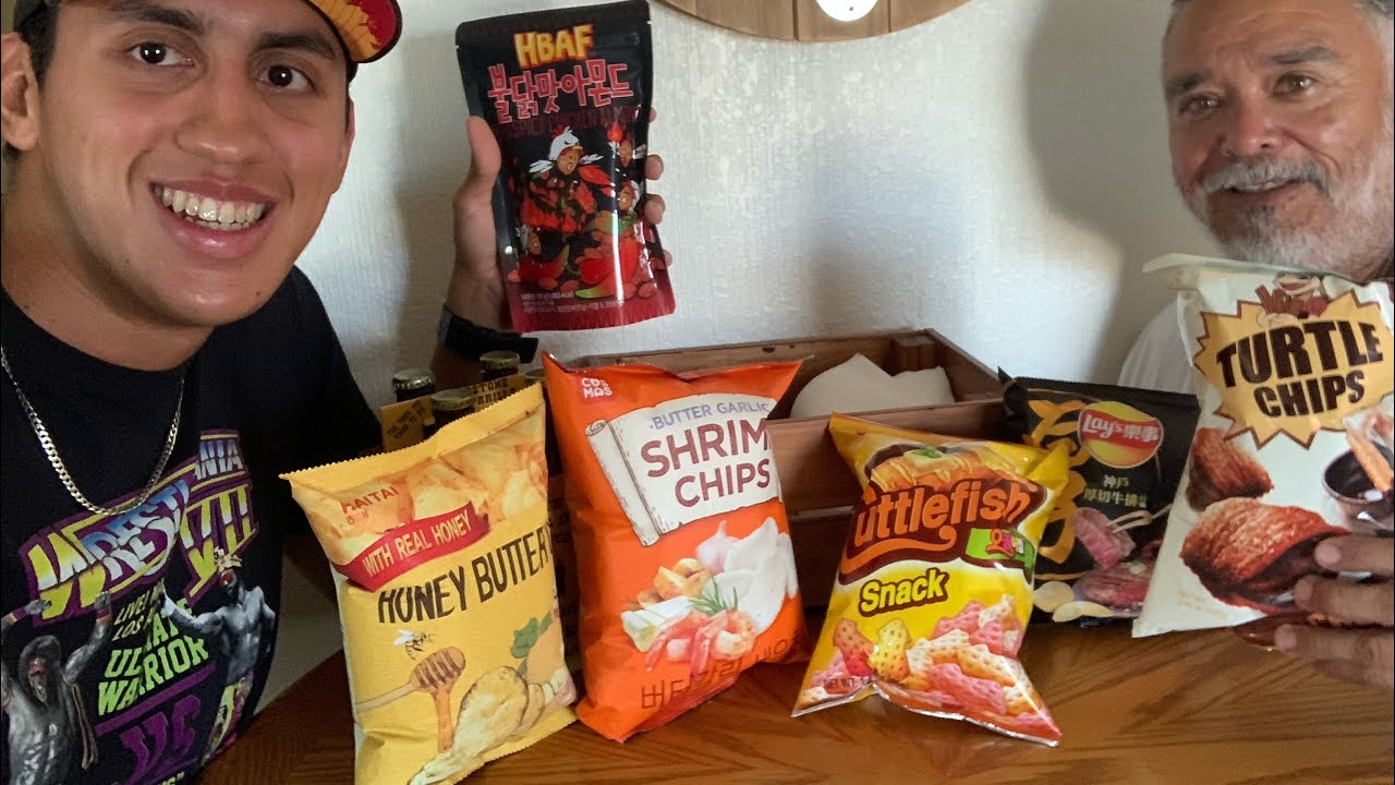 Kevin Eats SNACKS FROM 🇰🇷 - YouTube