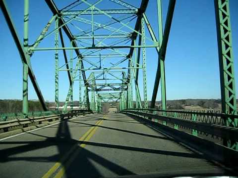 Truss Bridge over the French Broad River (January 2009) - YouTube