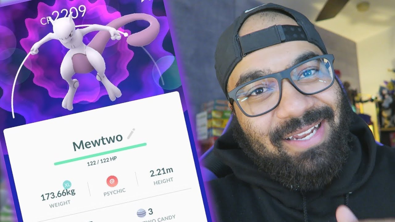 [01] Mewtwo EX Raid // Pokémon GO w/ TheKingNappy - YouTube