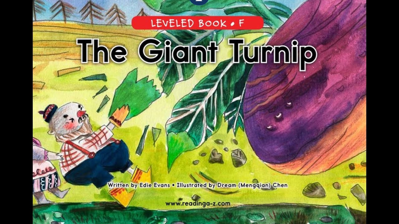 English Reading 】The Giant Turnip / 【英文繪本試讀】 The Giant Turnip - YouTube
