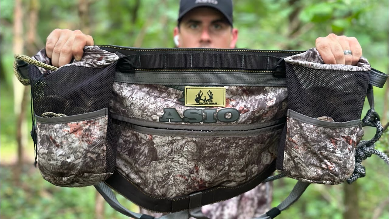 Saddle Review | Wood Hunting Saddle Custom built with Asio Camo #saddle ...