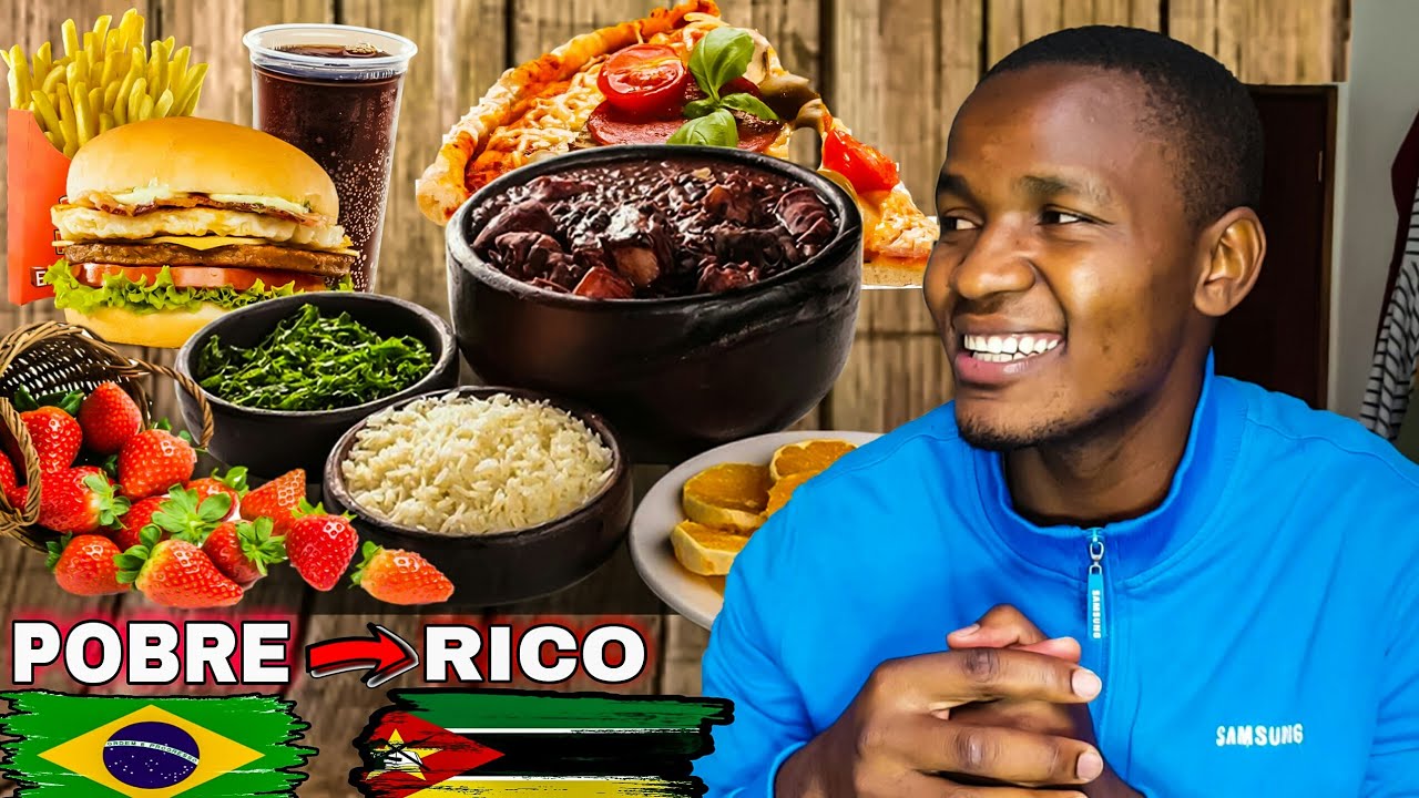 COMIDA DE POBRE NO BRASIL É DE RICO EM MOÇAMBIQUE | calton pedro - YouTube