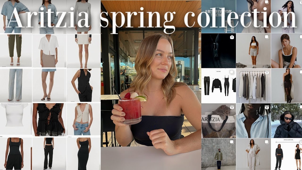 Aritzia spring collection; the BEST pieces from their spring collection ...