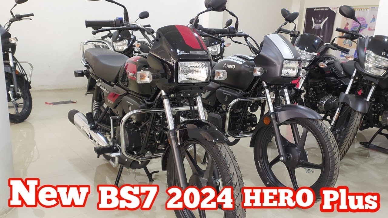 Hero Splendor Plus 🎉👌 Xtec bs7 review Splendor Plus 01 2024 New model E ...