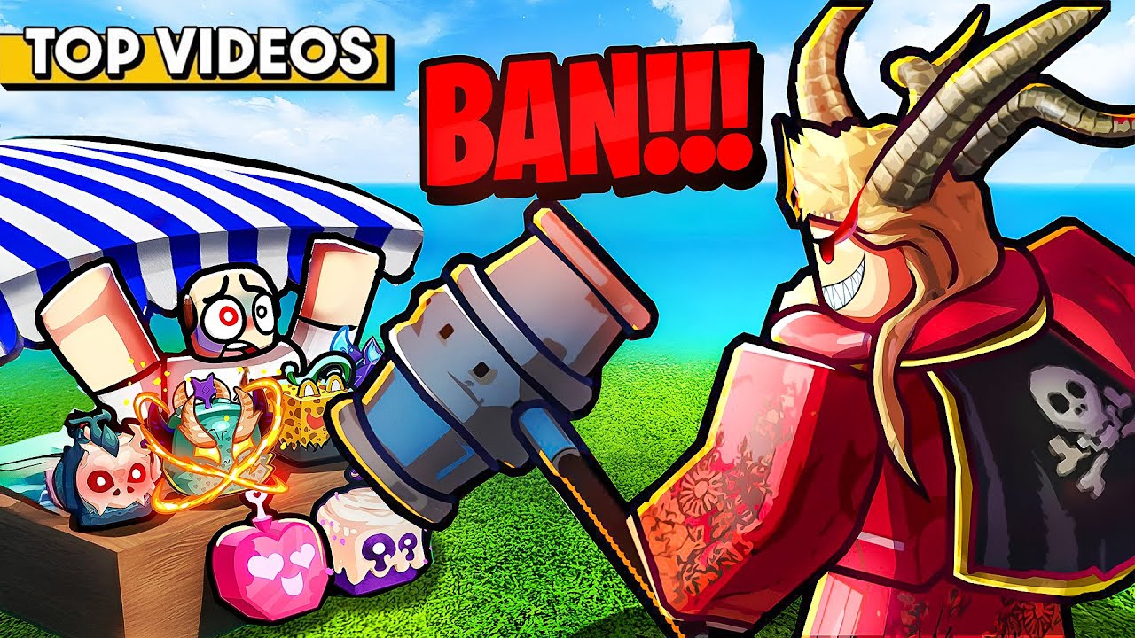 Banning Every Account Seller in Blox Fruits! | Uzoth - YouTube