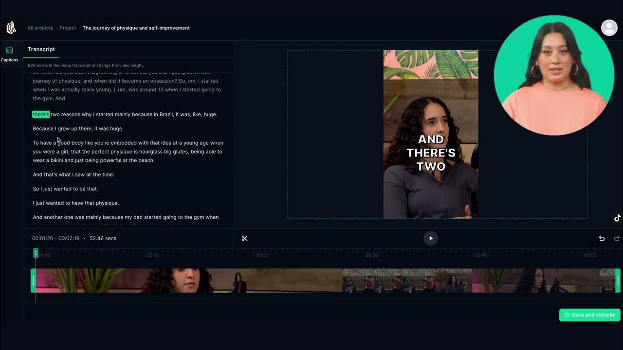 Editing the start and end of your clips - LiveLink AI Tutorial - YouTube