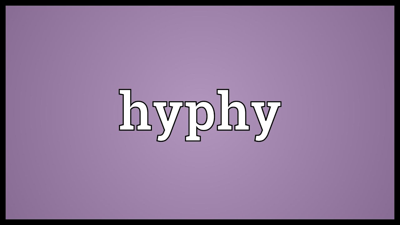 Hyphy Meaning - YouTube