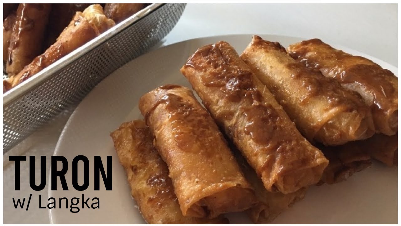 TURON || Banana Spring roll || Lumpiang Saging || How to make Turon ...