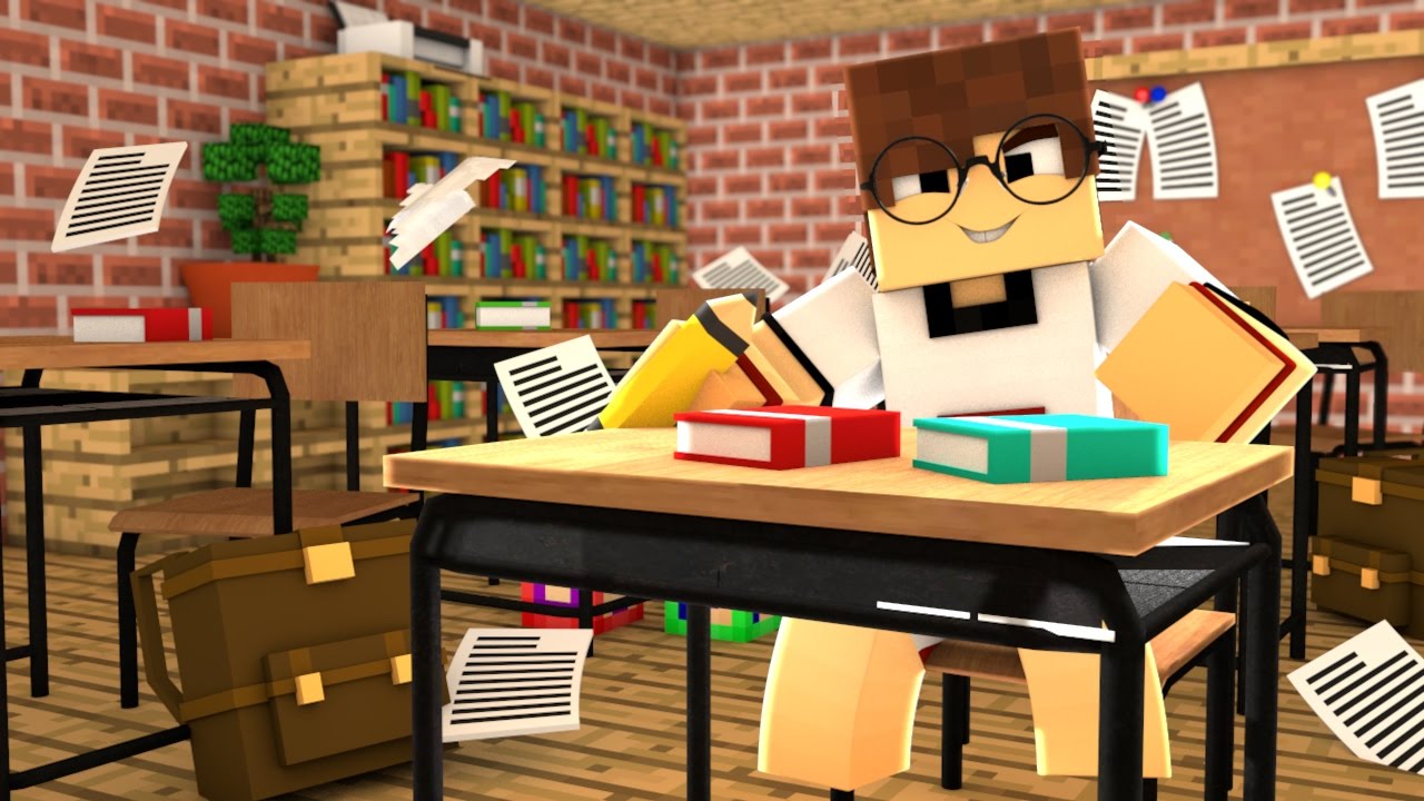 Minecraft - DECORANDO UMA ESCOLA!: DESAFIO DOS 100 BEBÊS 2 #30 - YouTube