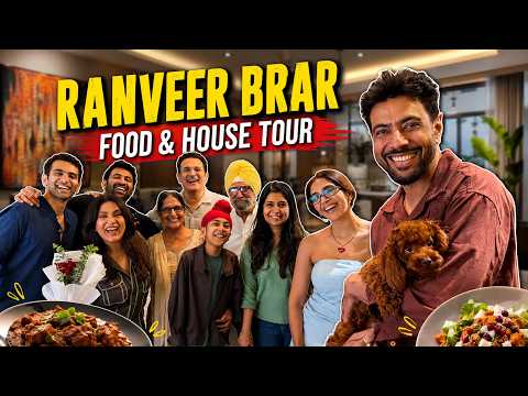 Food Challenge with Ranveer Brar! Home Tour + New Momo Dish + Rapid Fire | AAAP Ka Parivaar