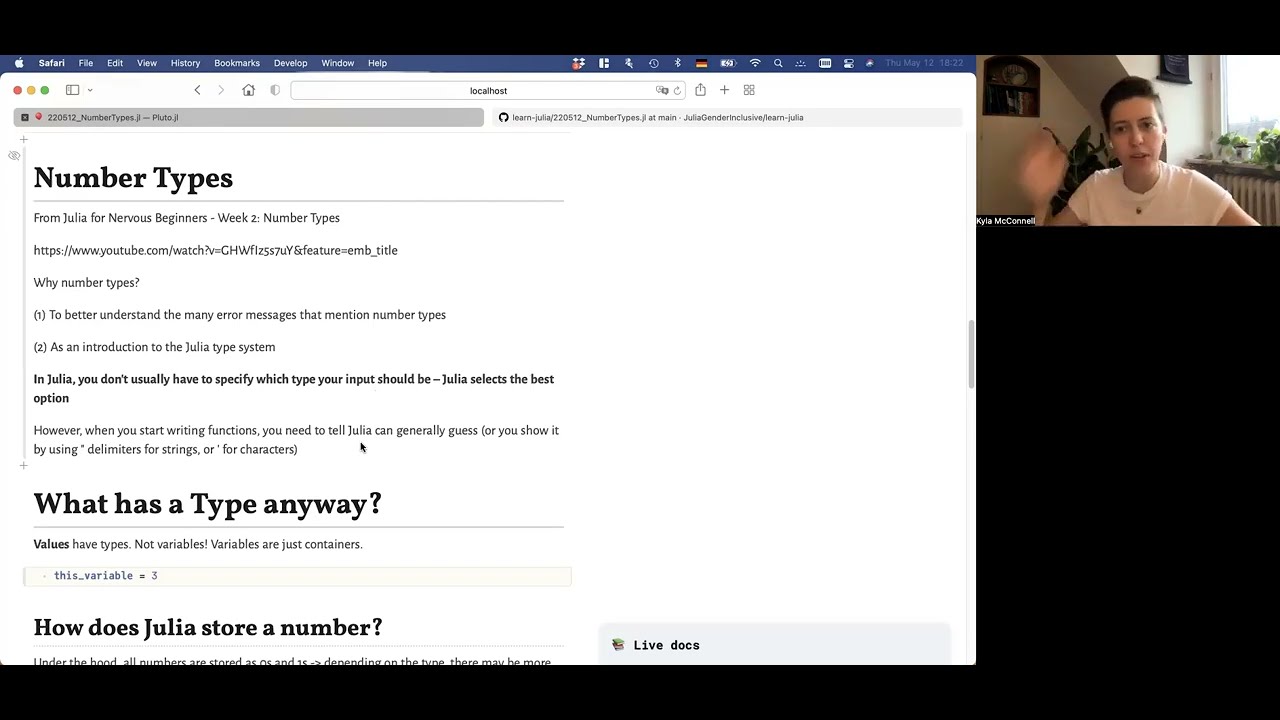 Learn Julia with Us 04: Number Types - YouTube