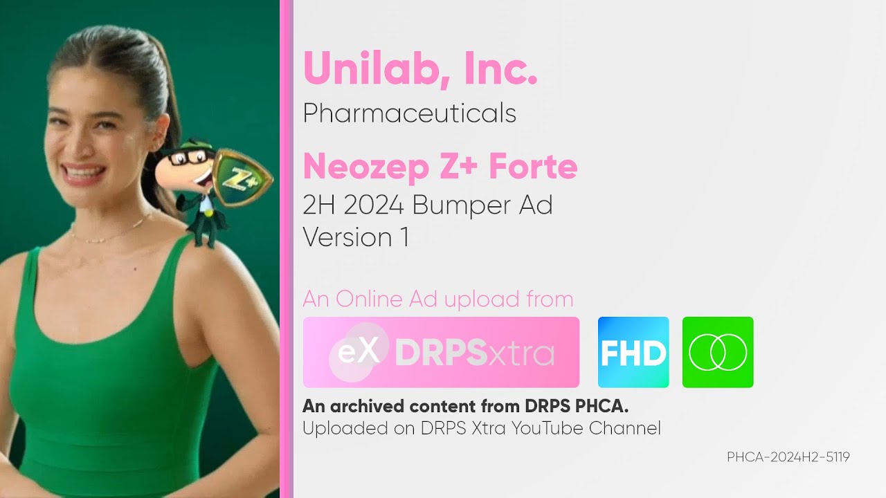 Neozep Z+ Forte Bumper Ad 2H 2024 (Philippines, Version 1) [HD/ST ...