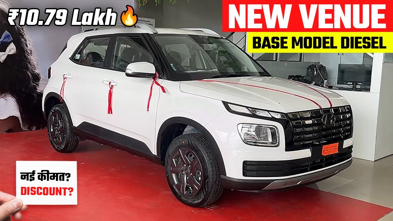 New Hyundai Venue Base Model Diesel 2025 | Venue S Plus Diesel | Venue ...
