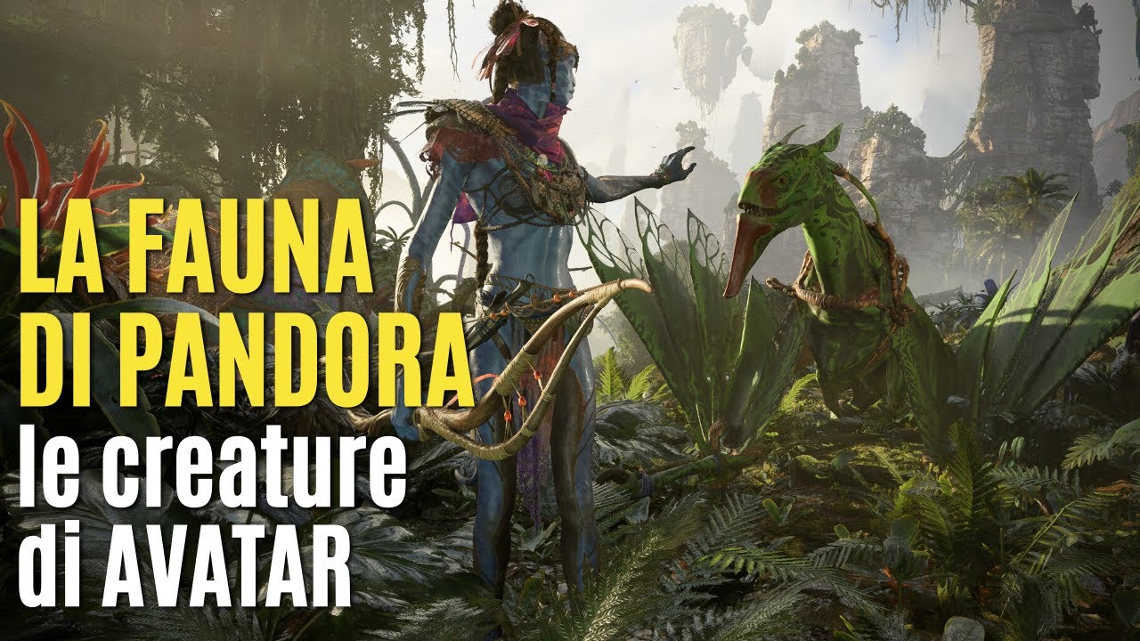 La FAUNA di PANDORA - le creature di AVATAR - YouTube