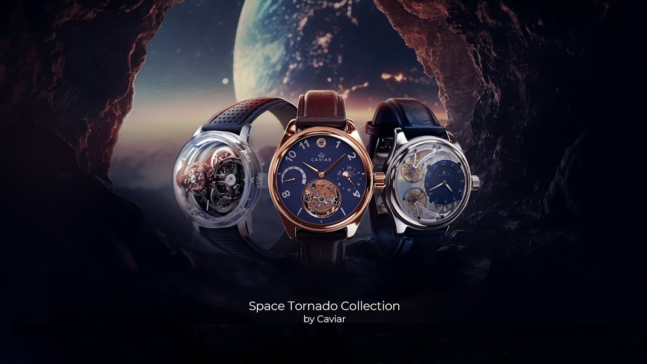 Caviar Introduces Mechanical Watches with a Piece of SpaceX Starship ...