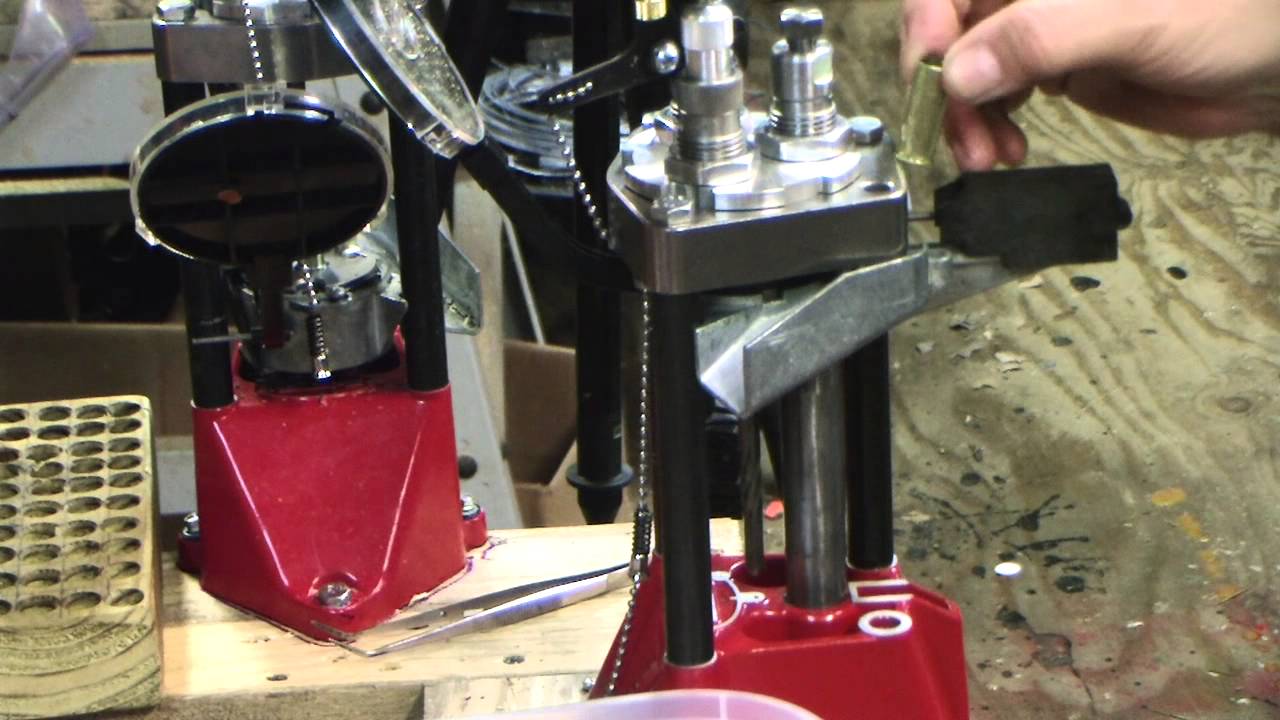 Reloading 45 Colt produced - YouTube