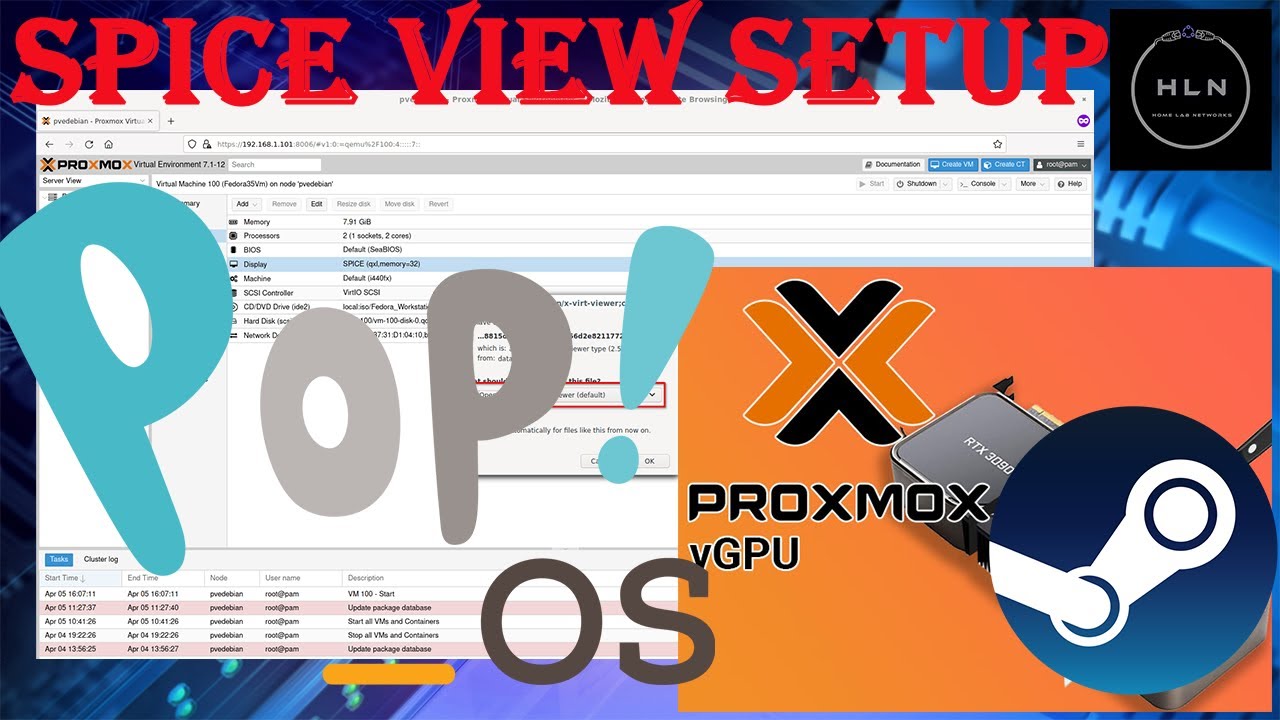How To Install And Set Up Spice Viewer On Proxmox Pop Os