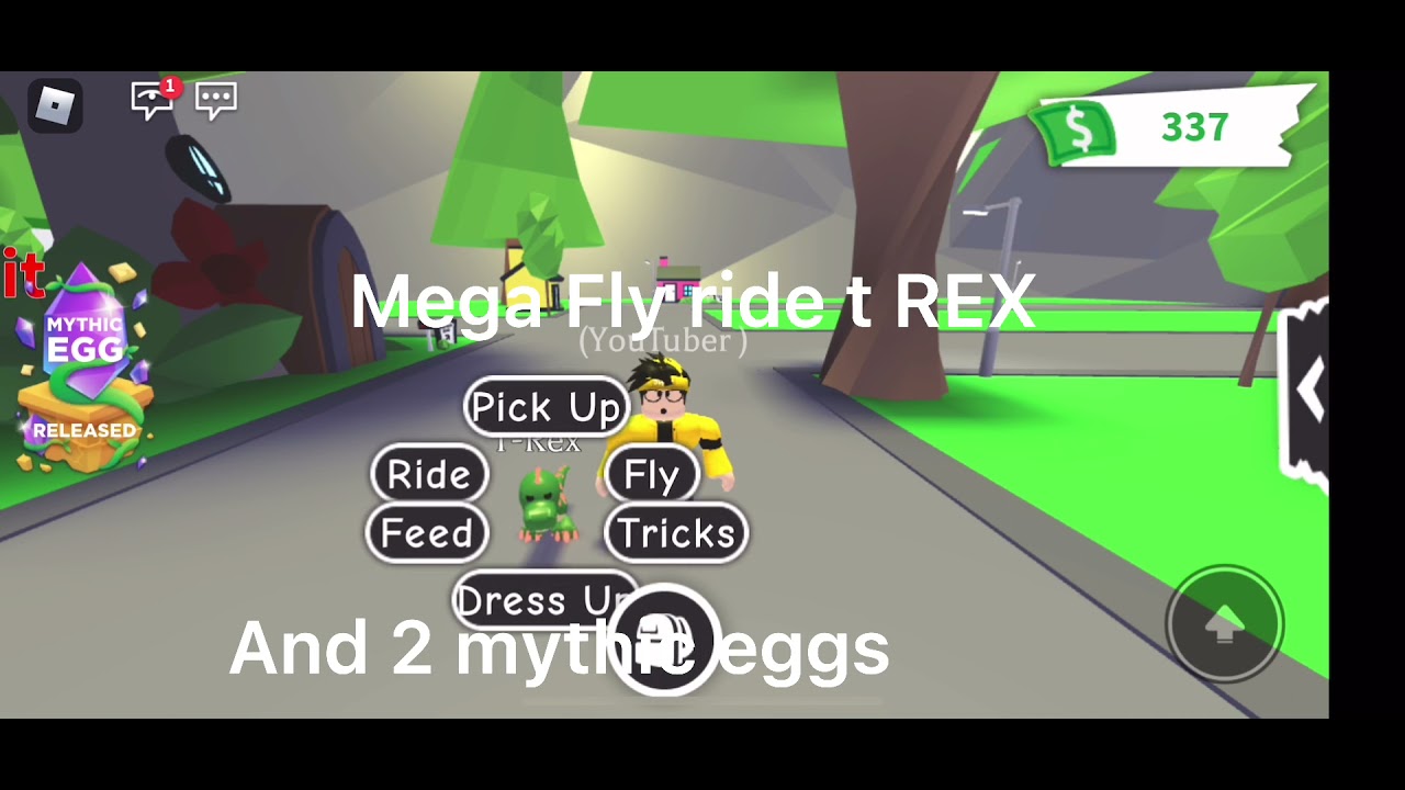 My offer for a Mega Fly Ride Phoenix in adopt me! - YouTube