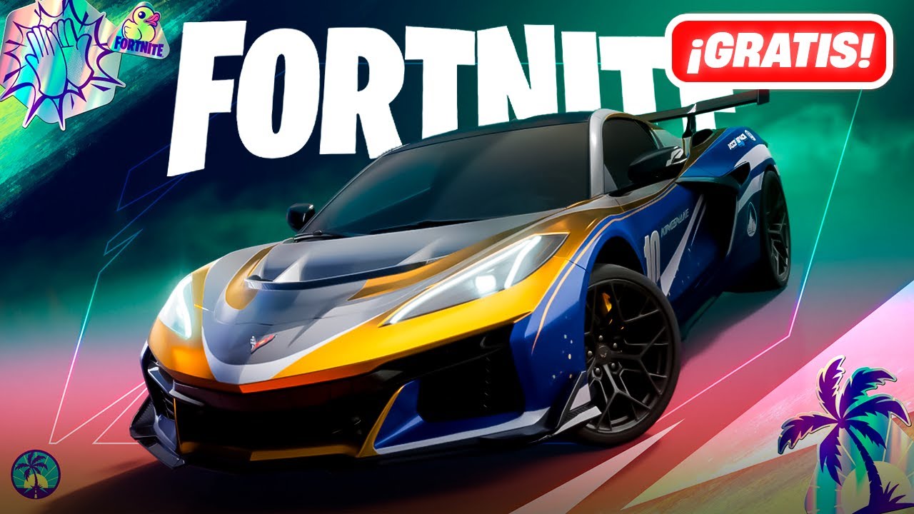 YA ESTÁ DISPONIBLE EL CORVETTE ZR1 GRATIS en FORTNITE! (CONSÍGUELO ...