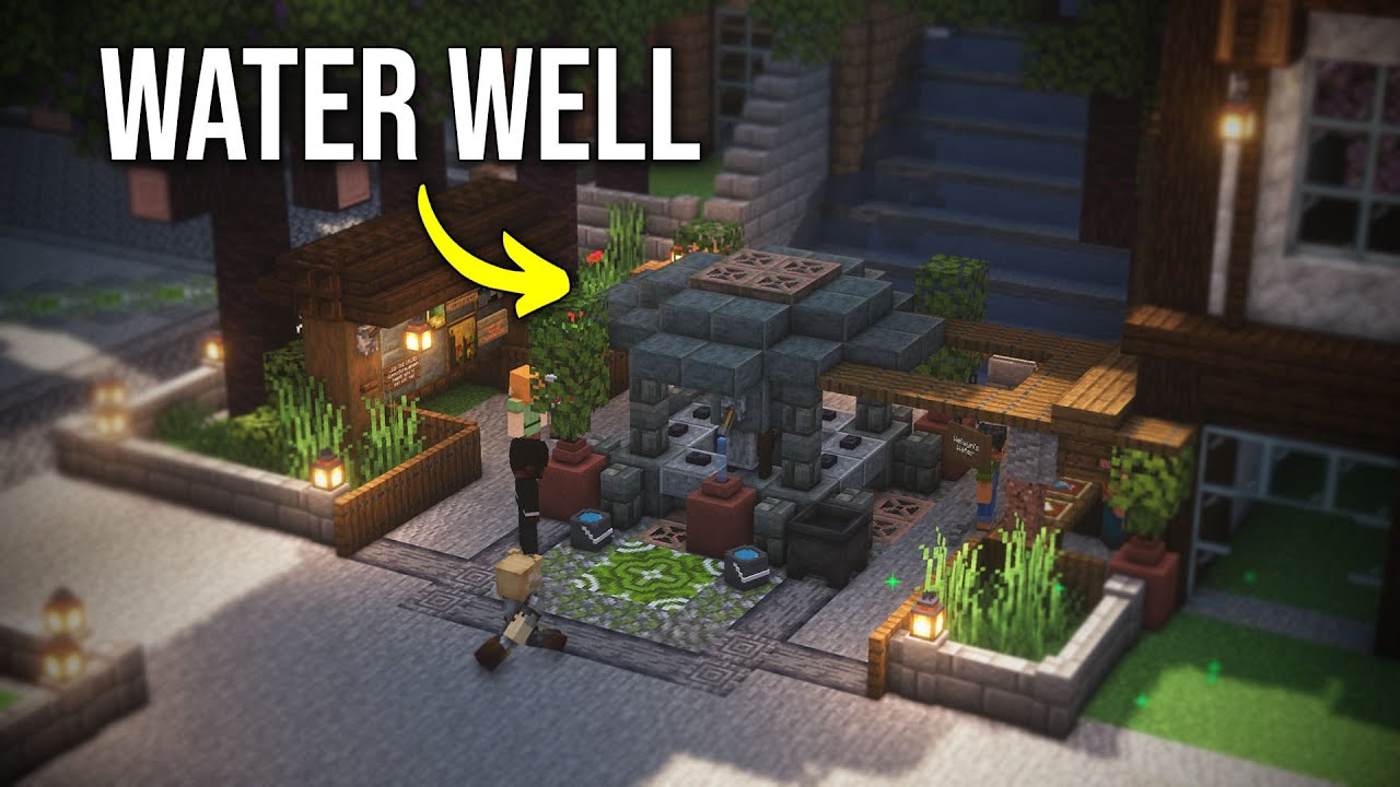 How I Made a Mini Well in Minecraft! - YouTube