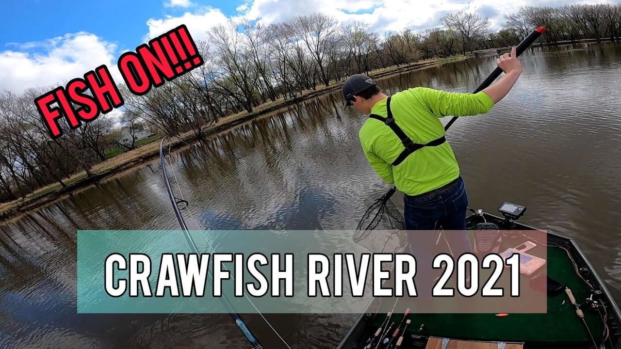 Wisconsin Spring River Fishing - YouTube