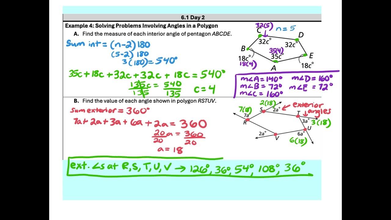 6.1 Day 2: Polygons, Midpoints, and Distance Formula - YouTube