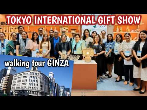 JAPAN VLOG: INGRESS TOKYO INTERNATIONAL GIFT SHOW 2026 | WALKING TOUR GINZA / fe napa