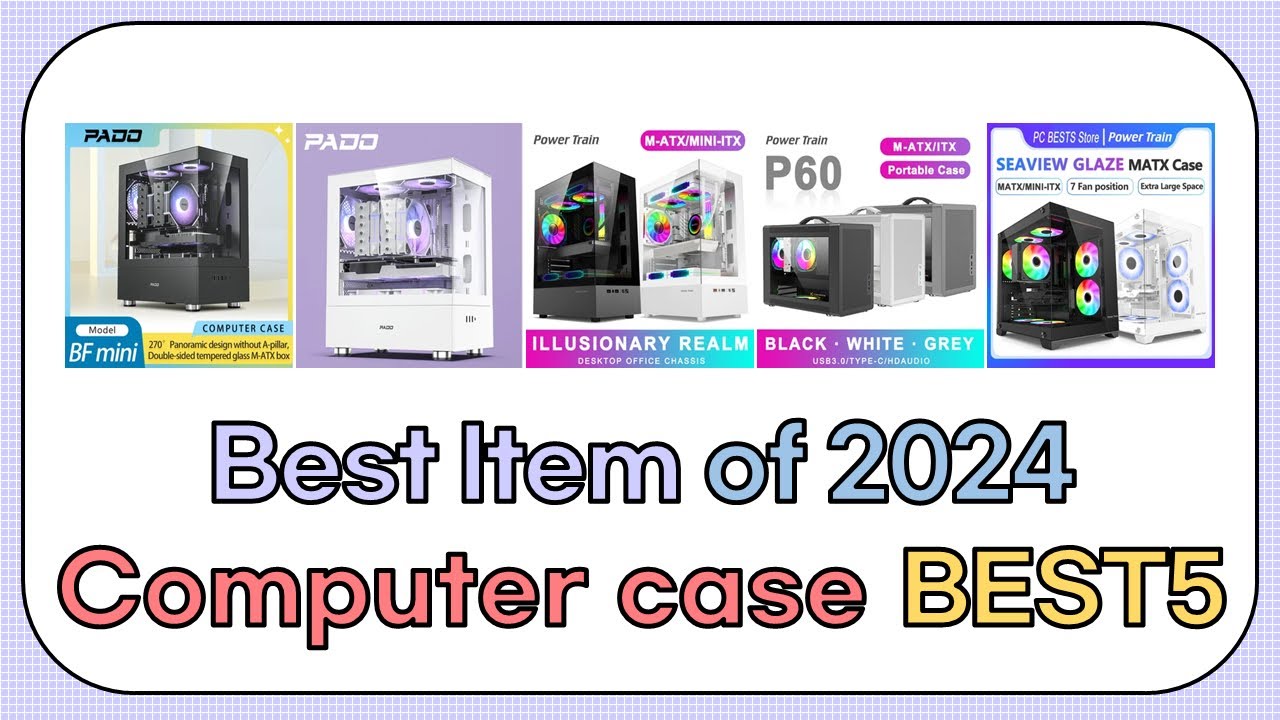 [Computer case] Best Item of 2024 Best5 - YouTube
