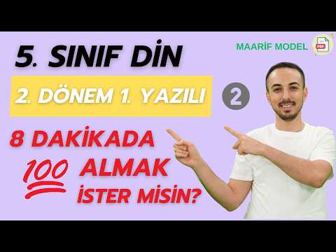 5. Sınıf Din Kültürü 2. Dönem 1. Yazılı (2)