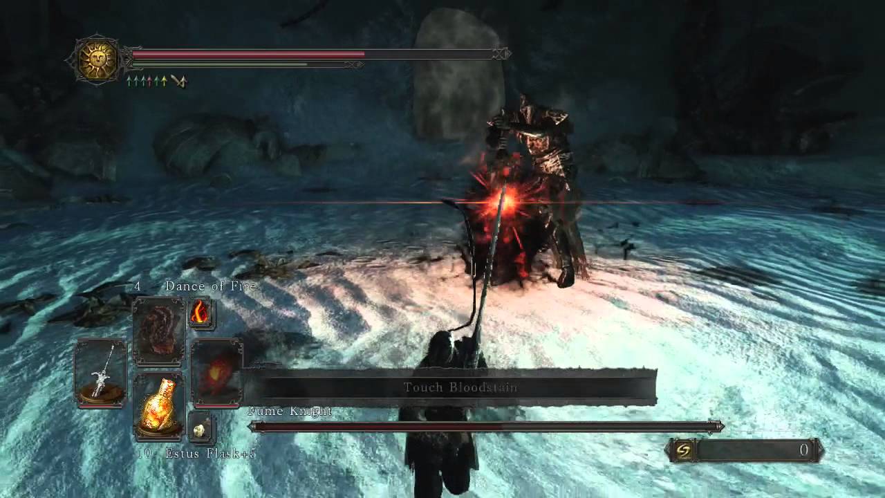 Dark Souls 2-Fume Knight NG+7 Solo - YouTube