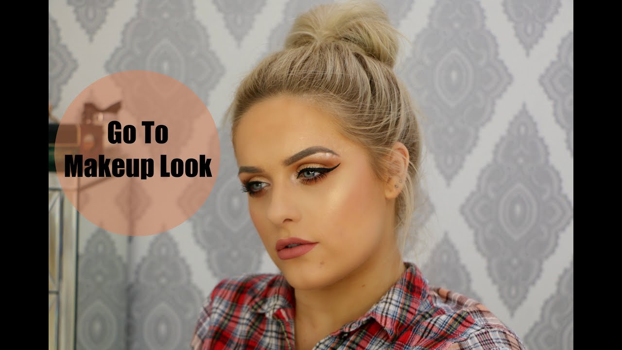 My Current 'Go To' Makeup Look Tutorial | Jordan Bone - YouTube