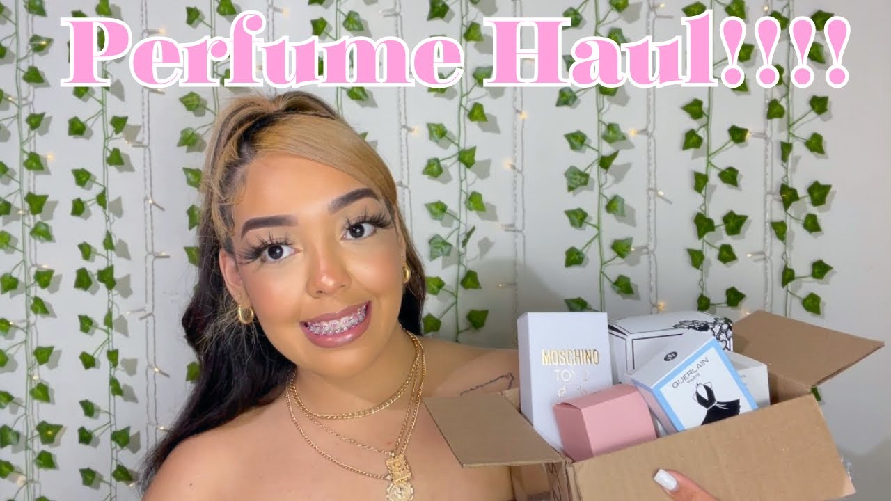 HUGE Perfume Haul! Affordable & high end perfume haul! - YouTube